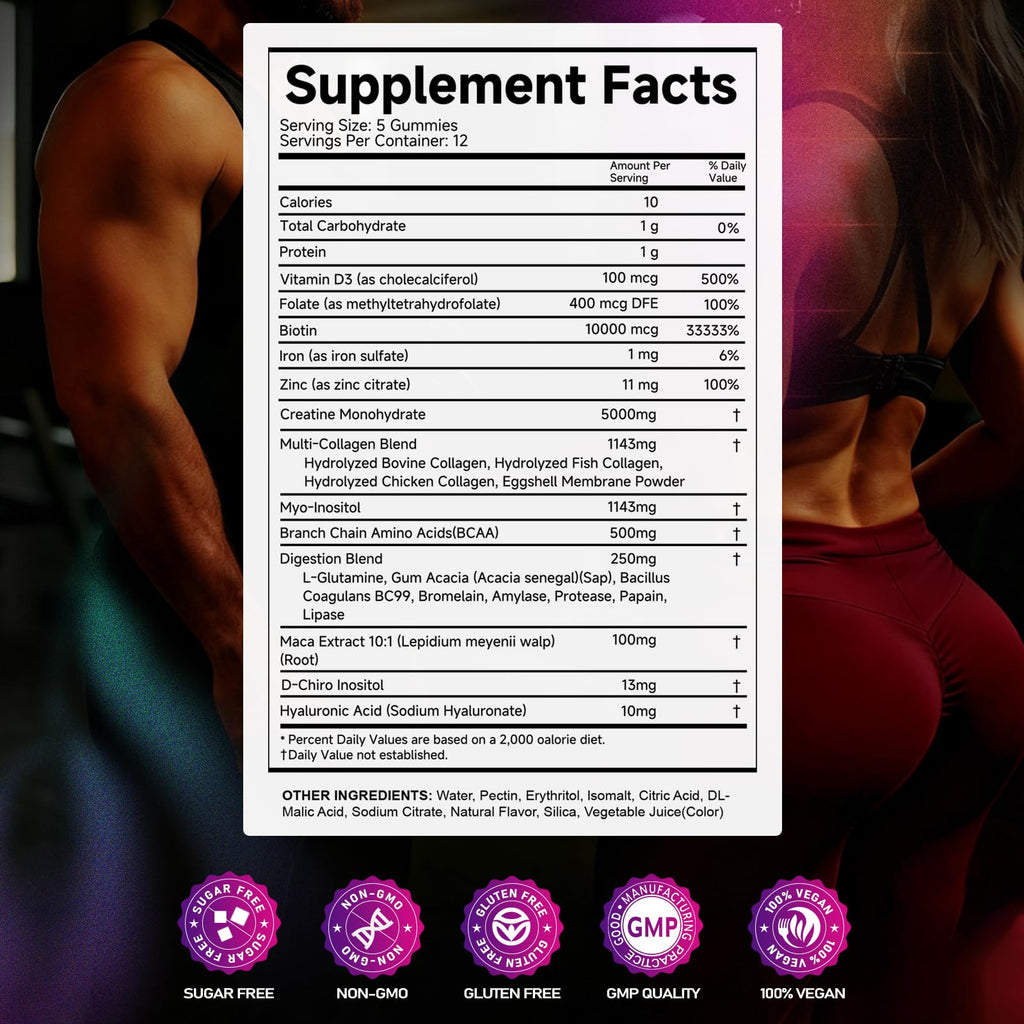 creatine gummies for muscle recovery