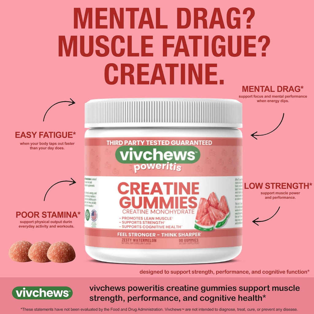 creatine gummies for workout performance