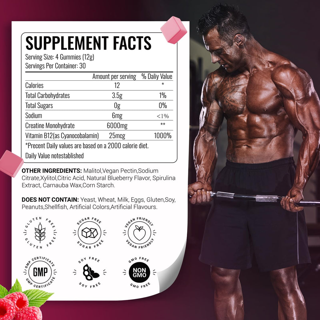creatine gummies for workout support