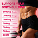 creatine gummies with added collagen