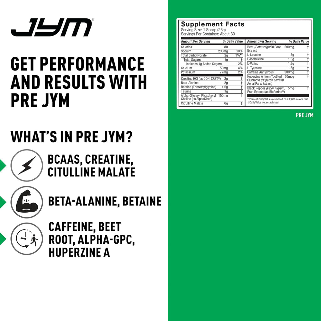 Creatine HCI pre-workout formula