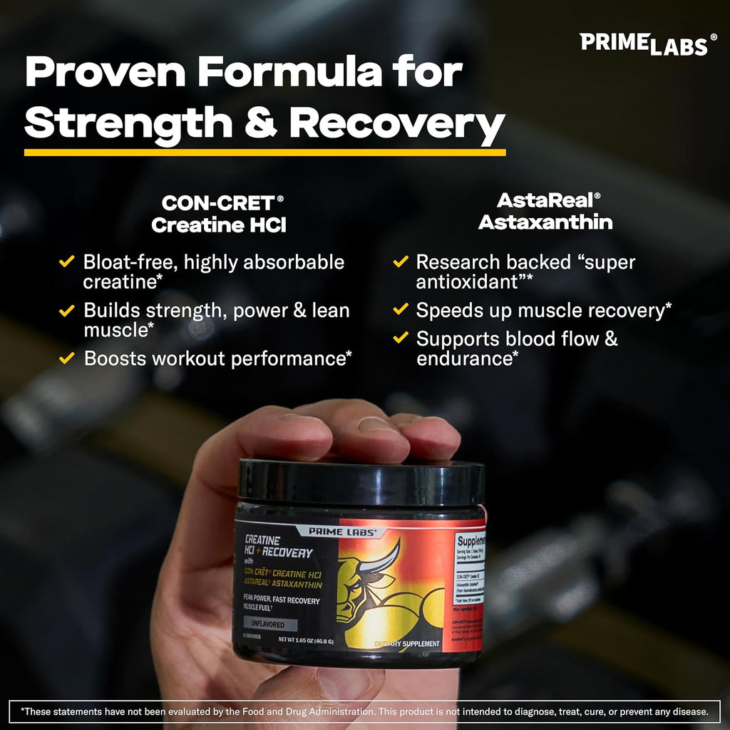 creatine HCl for muscle recovery