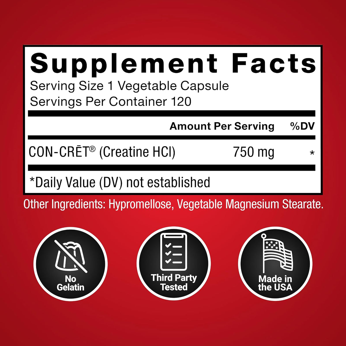 Creatine HCl for strength training