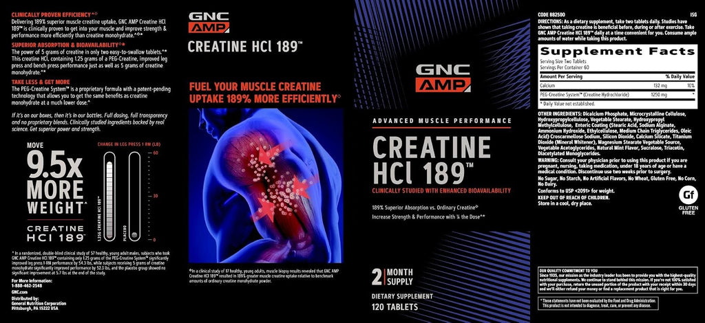Creatine HCl for workout recovery