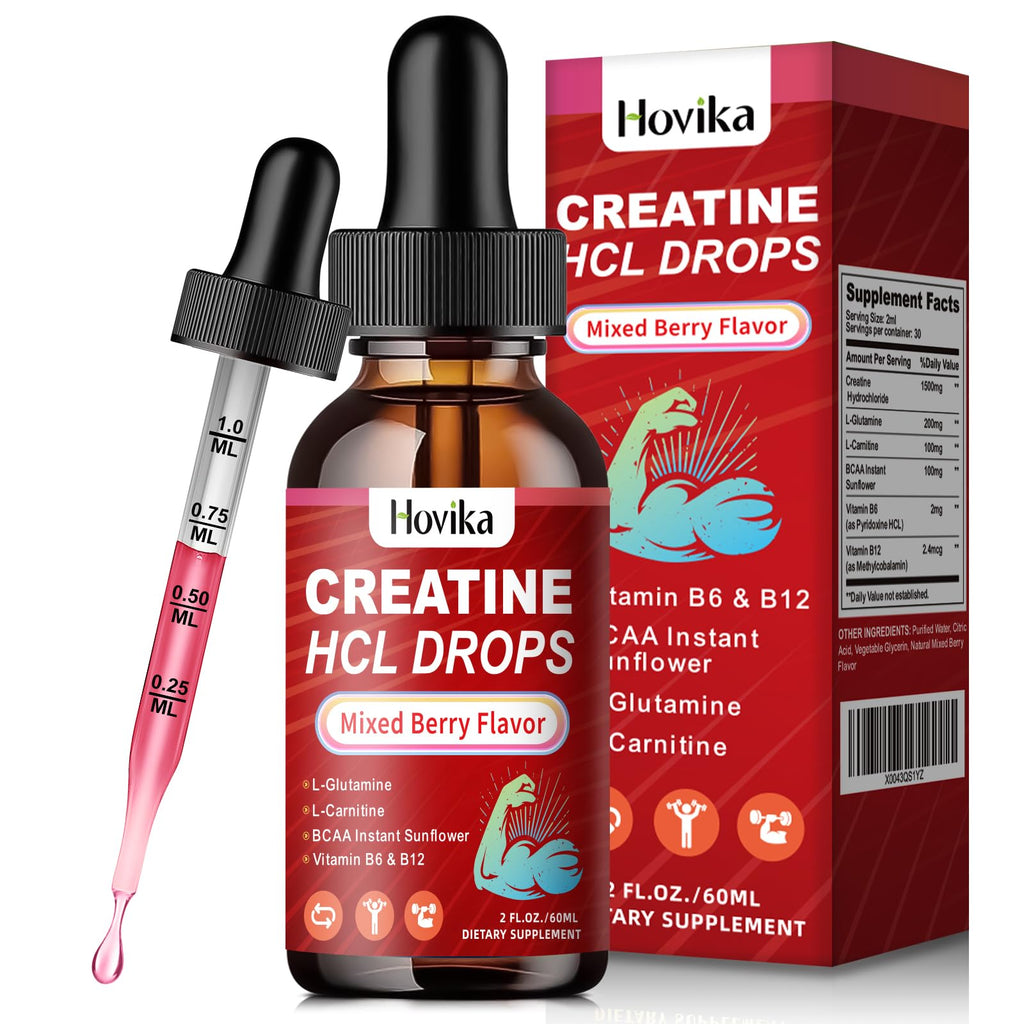 creatine HCL liquid drops for energy