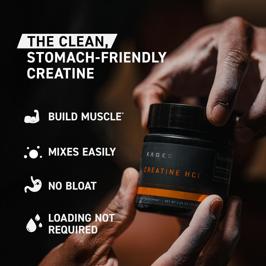 Creatine HCl powder for athletes