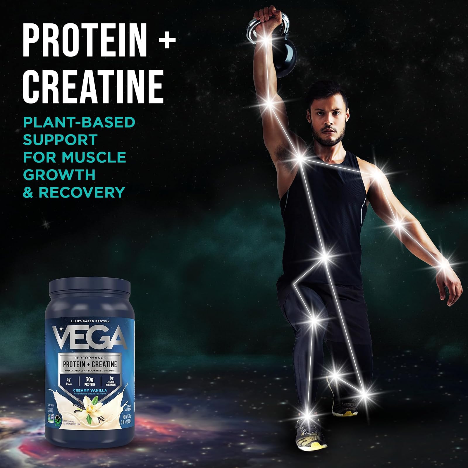 creatine infused protein supplement
