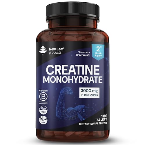 Creatine Monohydrate 3000 mg tablets