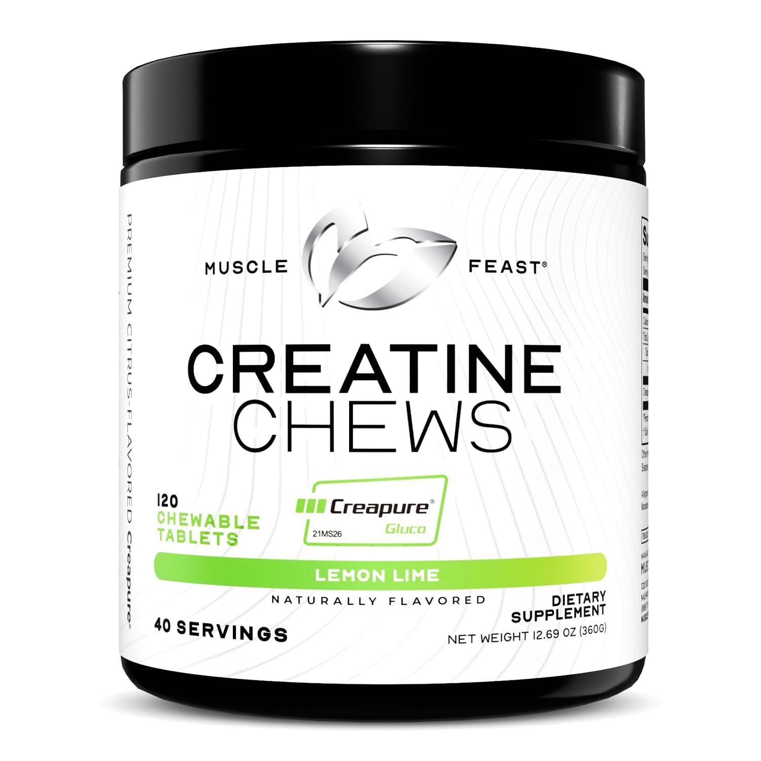 creatine monohydrate chewable tablets