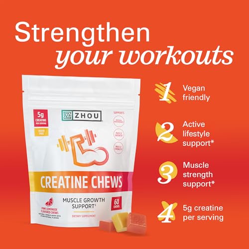 creatine monohydrate chewables for men