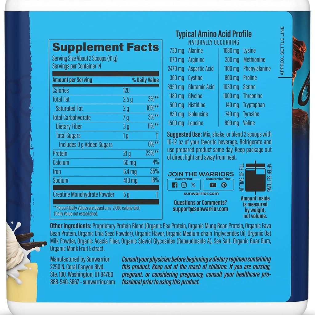 creatine monohydrate enriched protein supplement