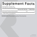 creatine monohydrate for athletic performance