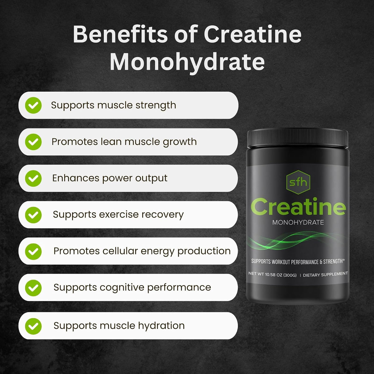 creatine monohydrate for athletic performance