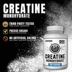 Creatine monohydrate for energy boost