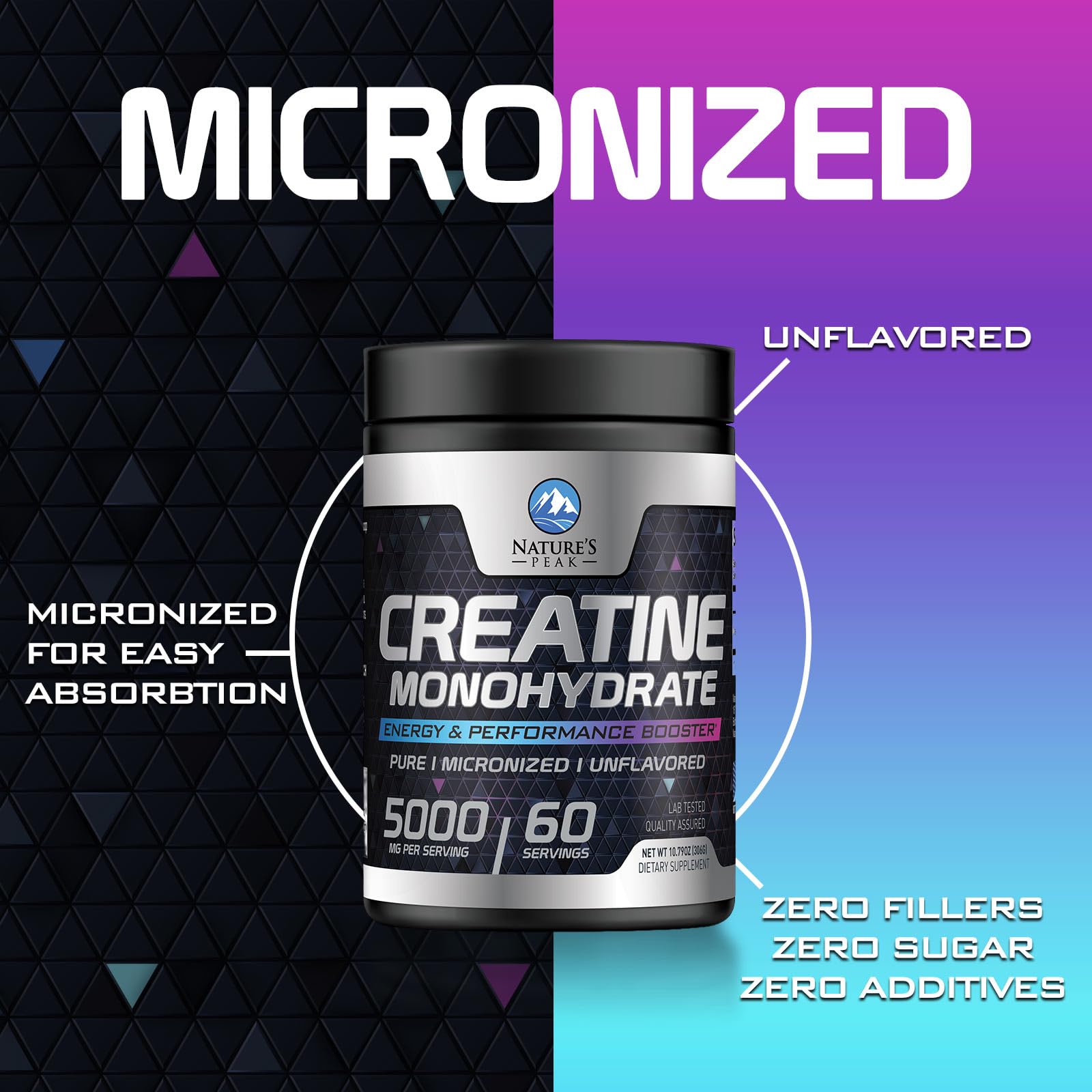 creatine monohydrate for energy boost