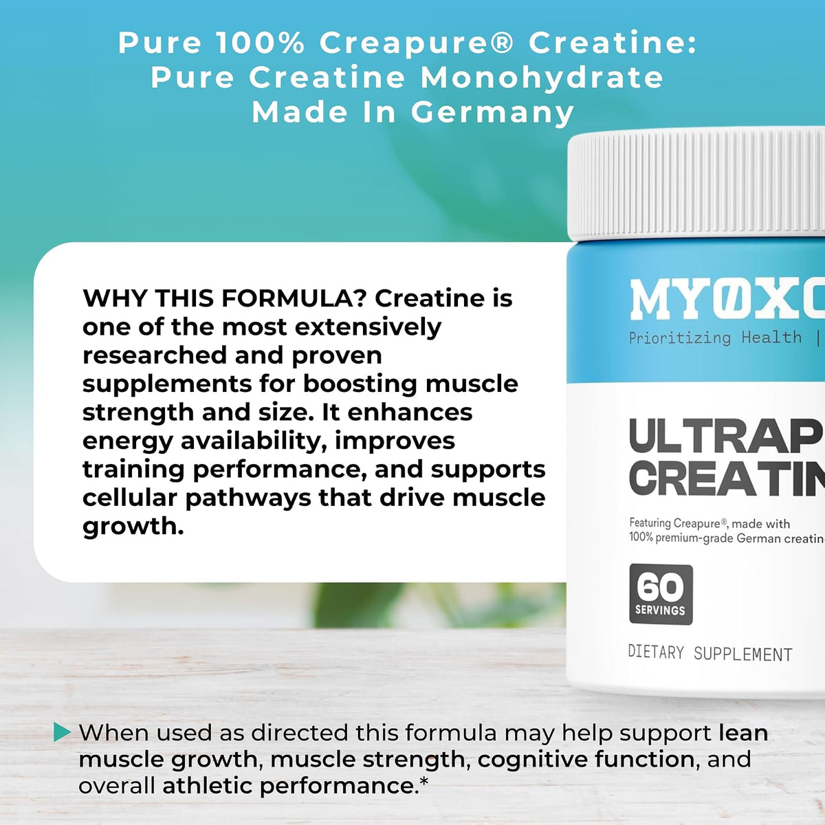 creatine monohydrate for energy boost