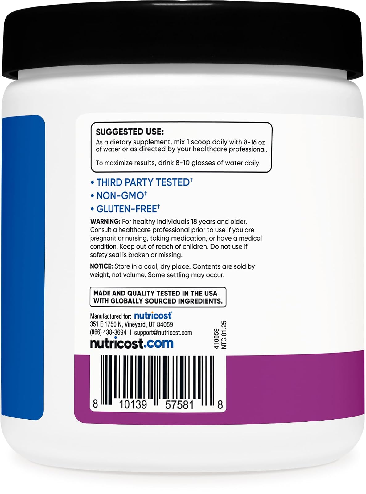 creatine monohydrate for energy boost