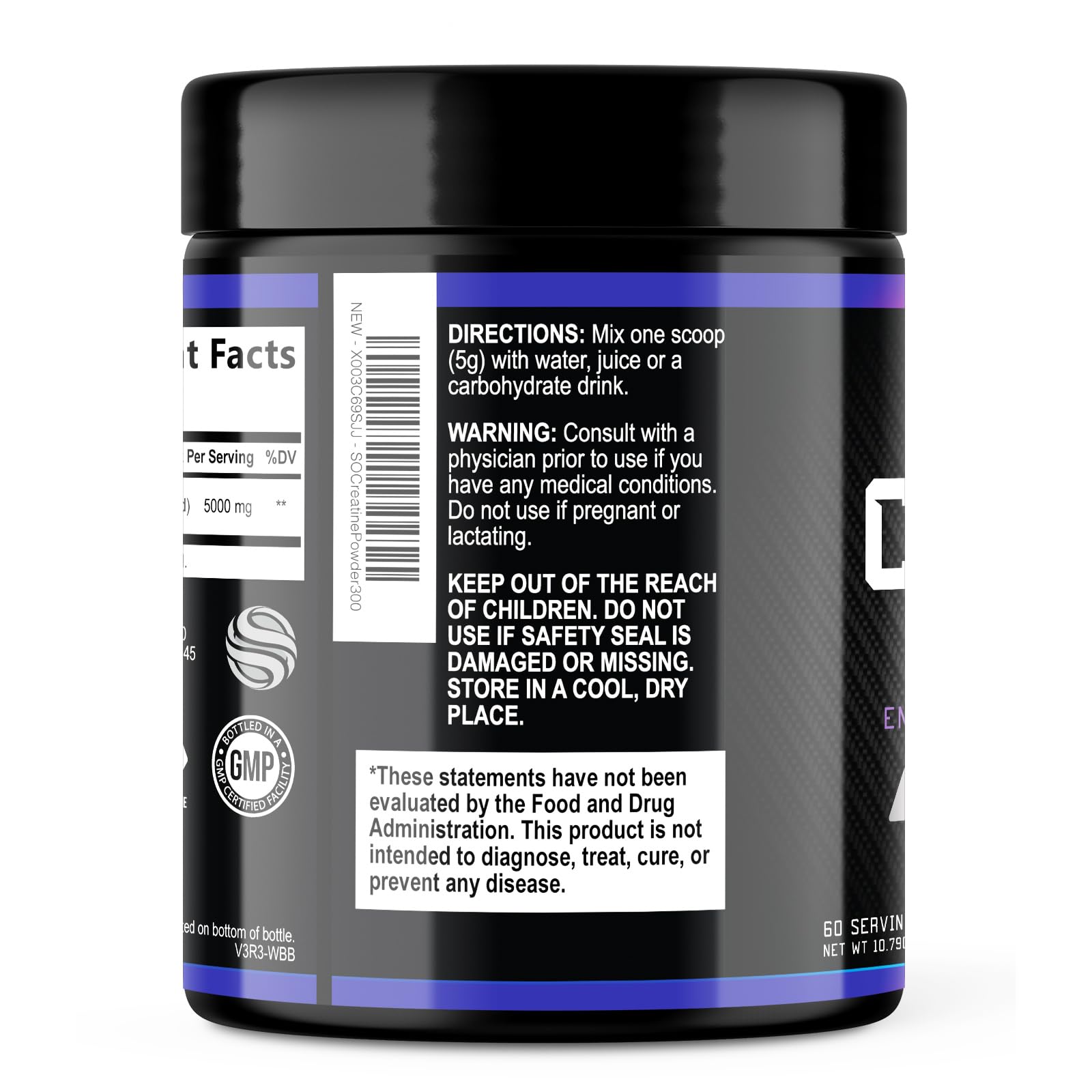 creatine monohydrate for energy boost