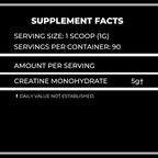 creatine monohydrate for energy boost