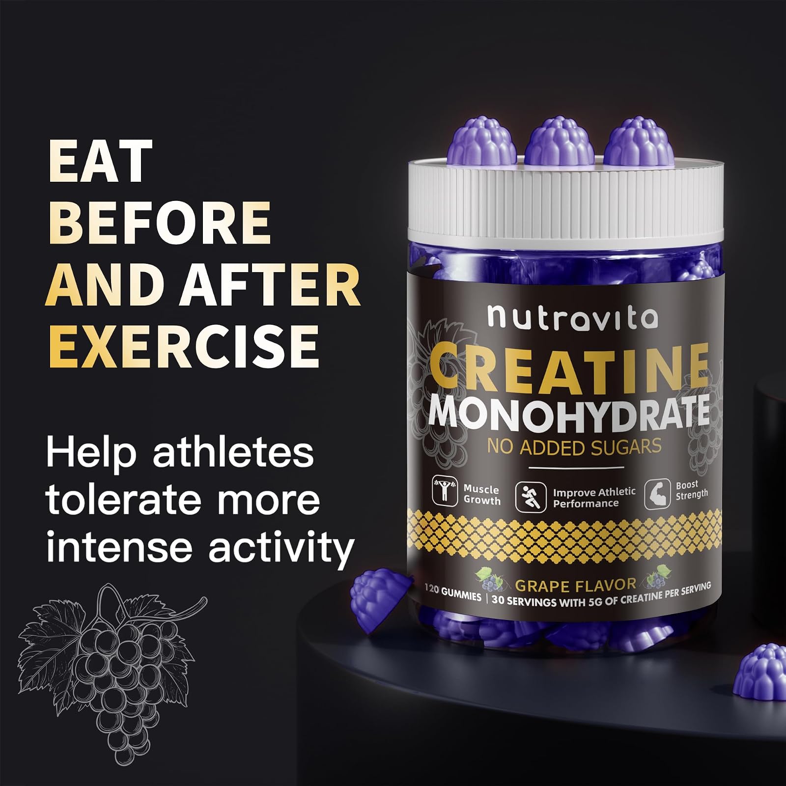 creatine monohydrate for enhanced performance