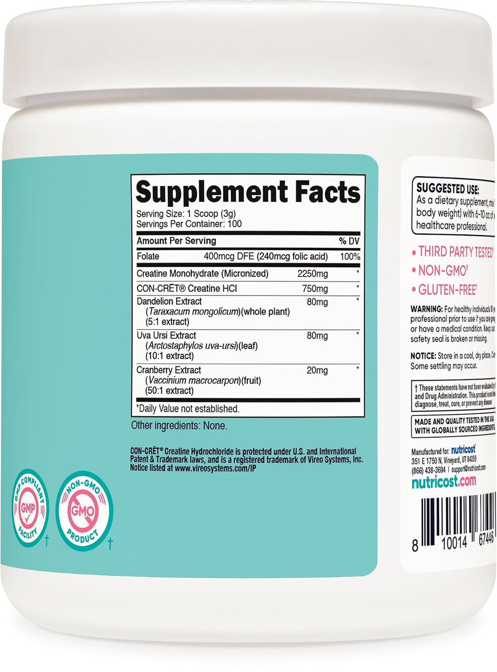 creatine monohydrate for enhanced performance