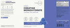 Creatine monohydrate for enhanced performance