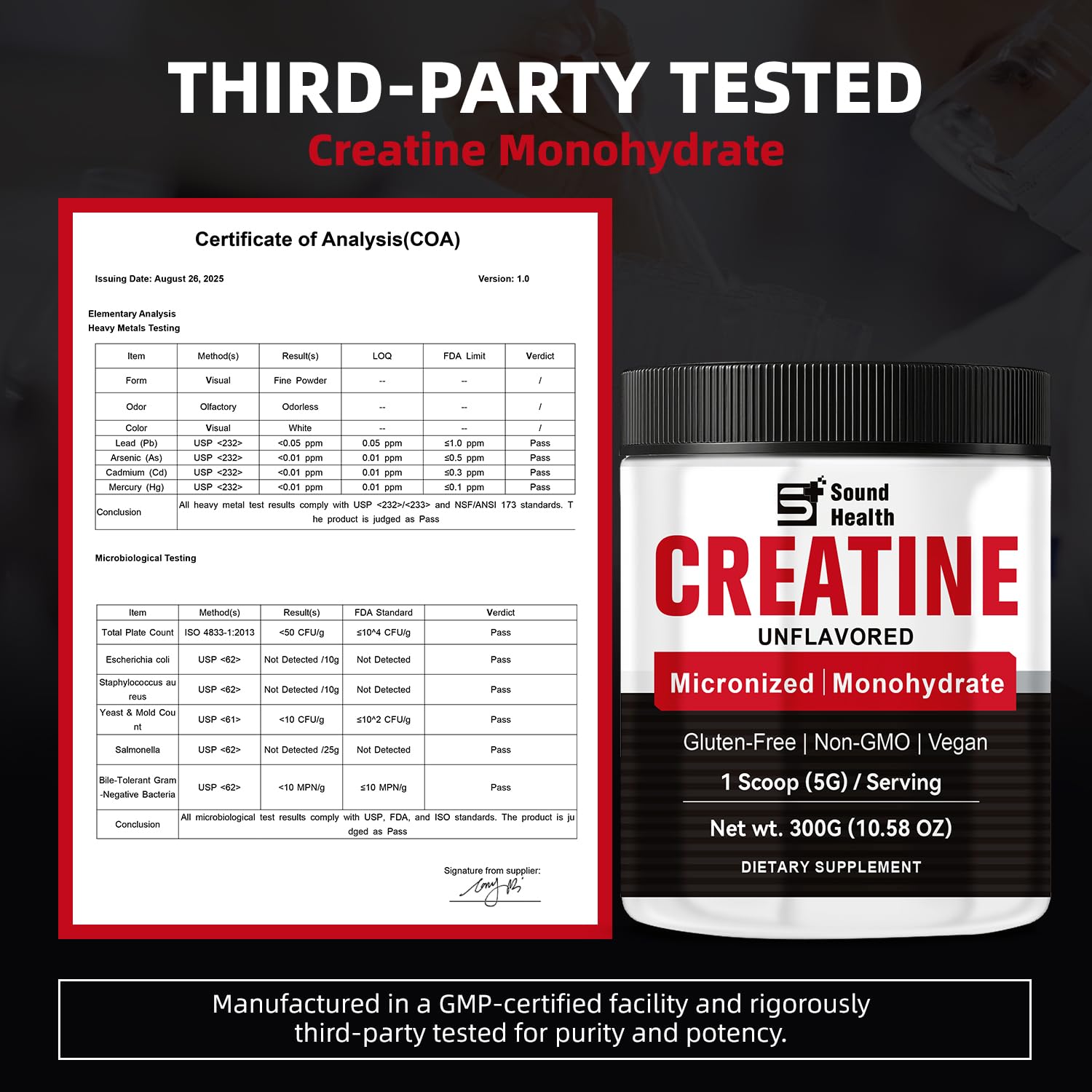 creatine monohydrate for enhanced performance