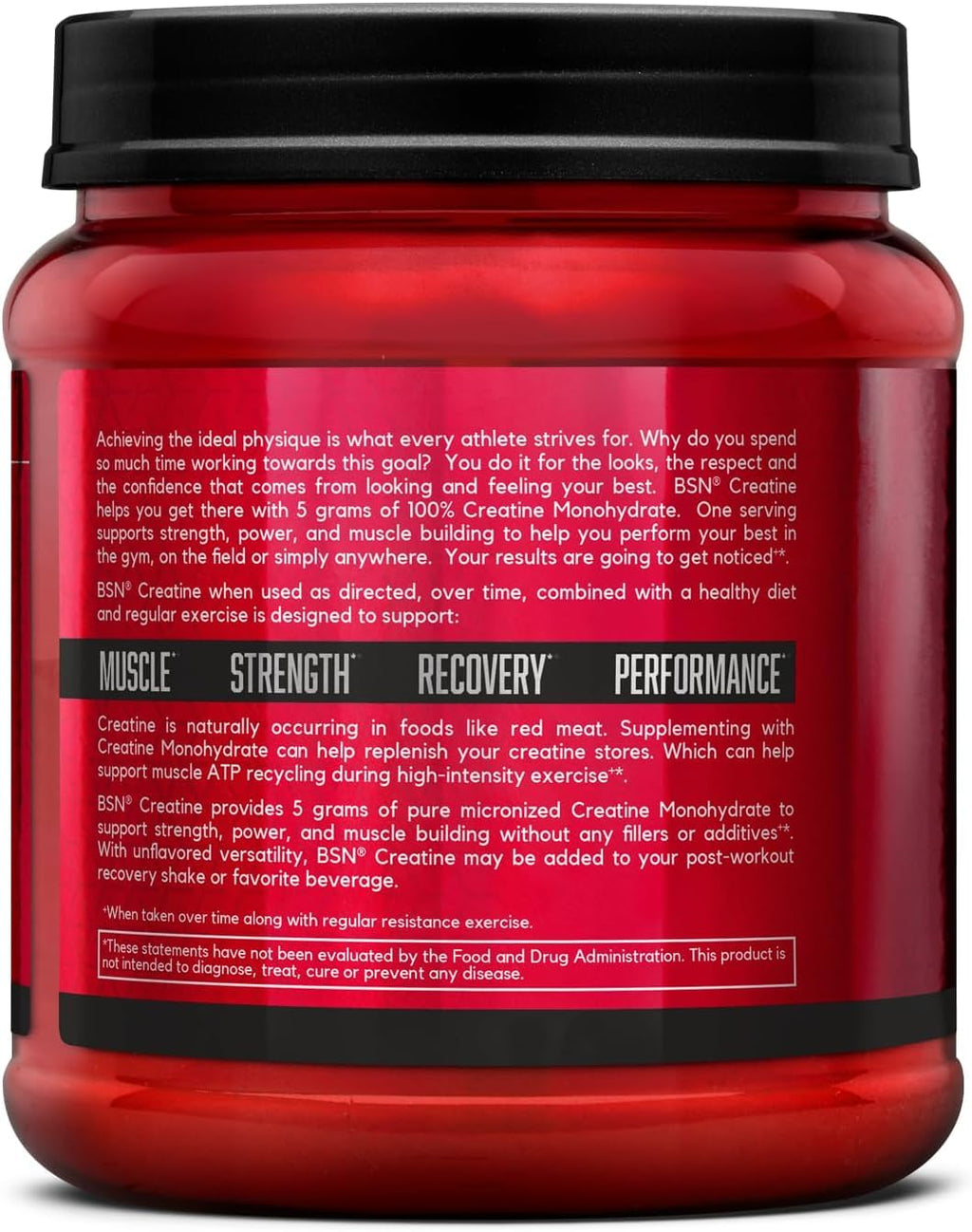 creatine monohydrate for improved endurance