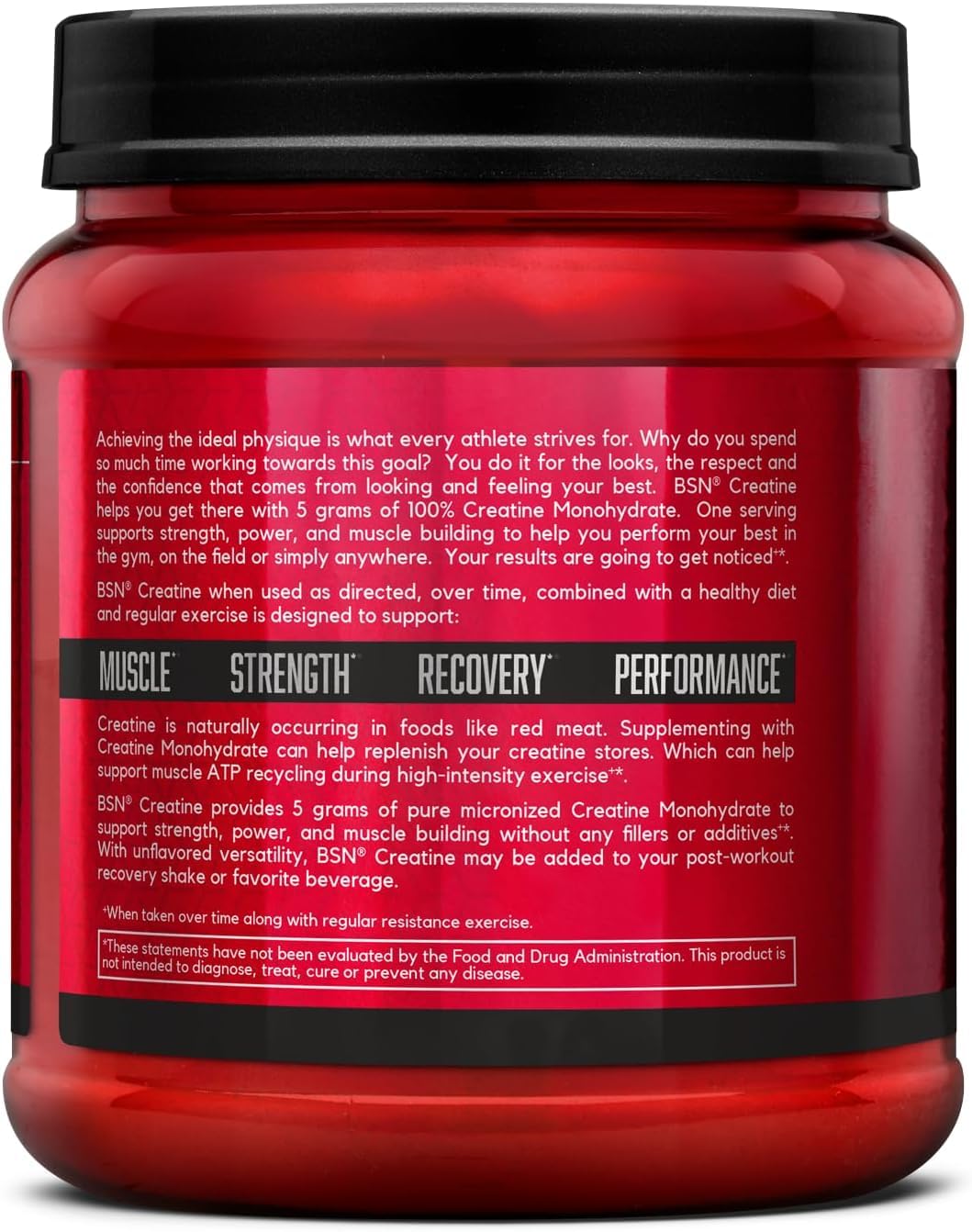 creatine monohydrate for improved endurance