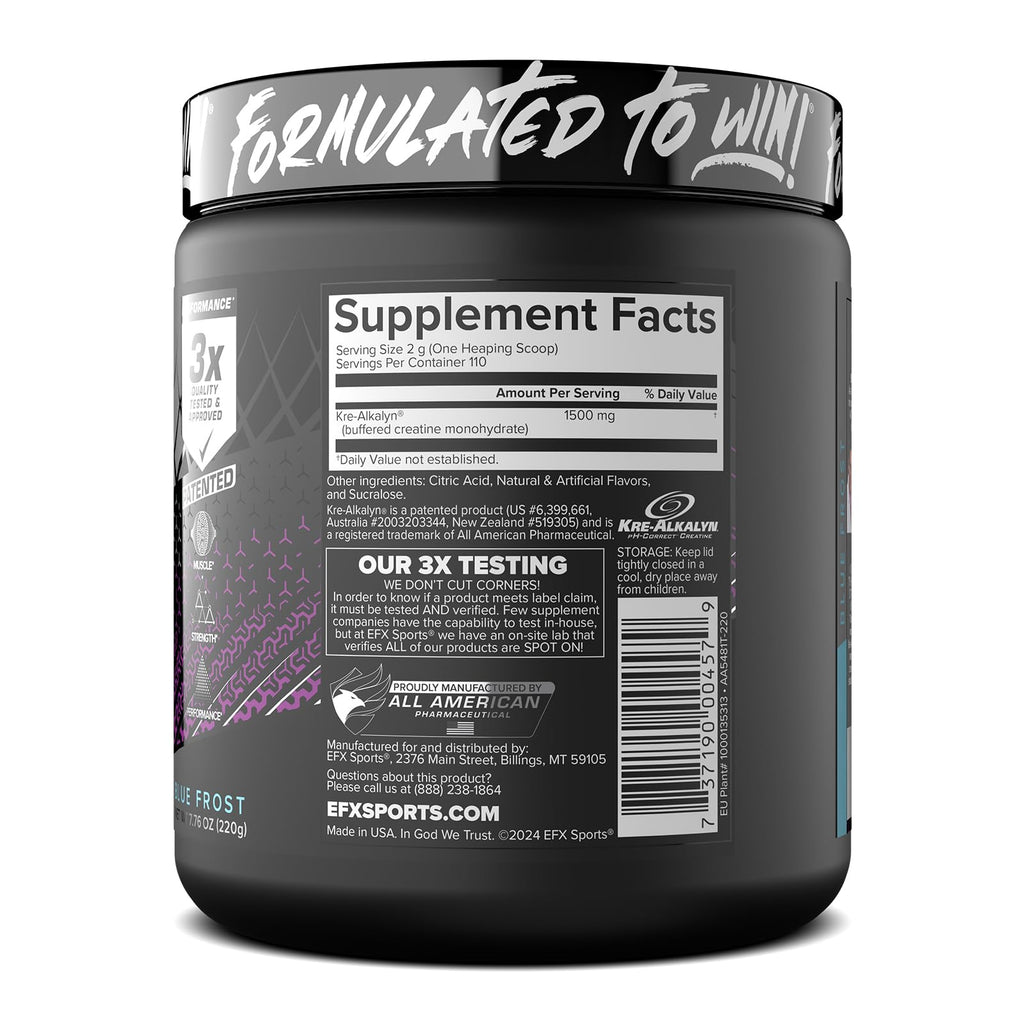 creatine monohydrate for improved endurance