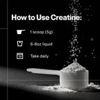 Creatine monohydrate for improved endurance