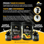 Creatine monohydrate for increased strength