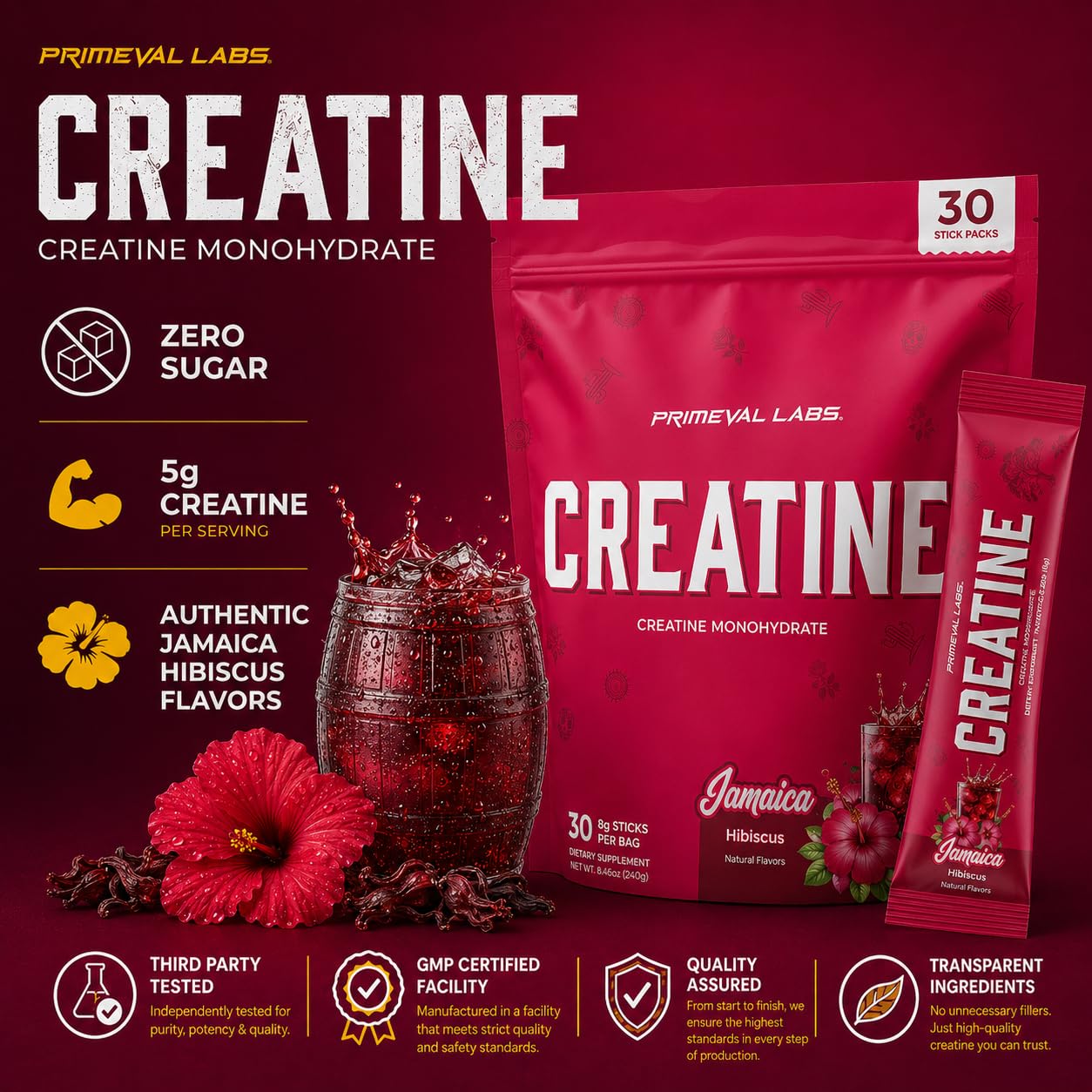 creatine monohydrate for muscle growth