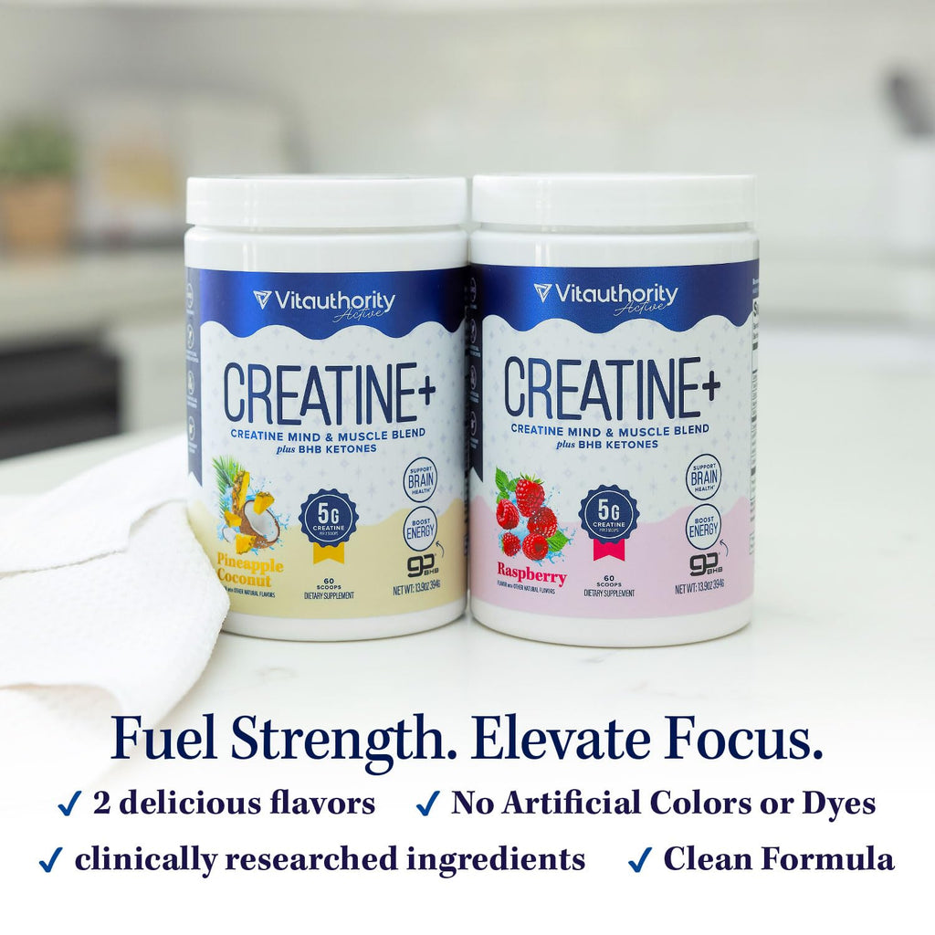 Creatine monohydrate for muscle growth