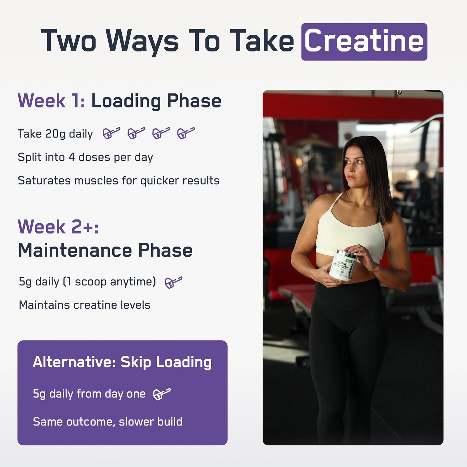 creatine monohydrate for muscle growth