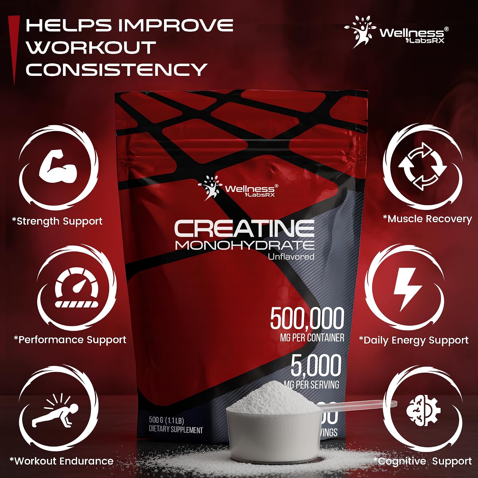 creatine monohydrate for muscle growth