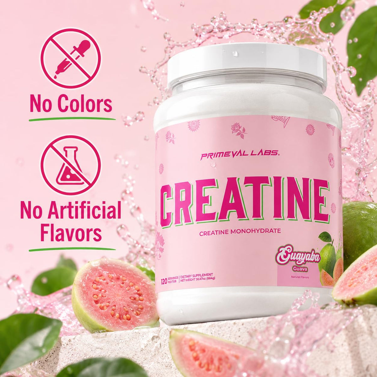 Creatine monohydrate for muscle growth