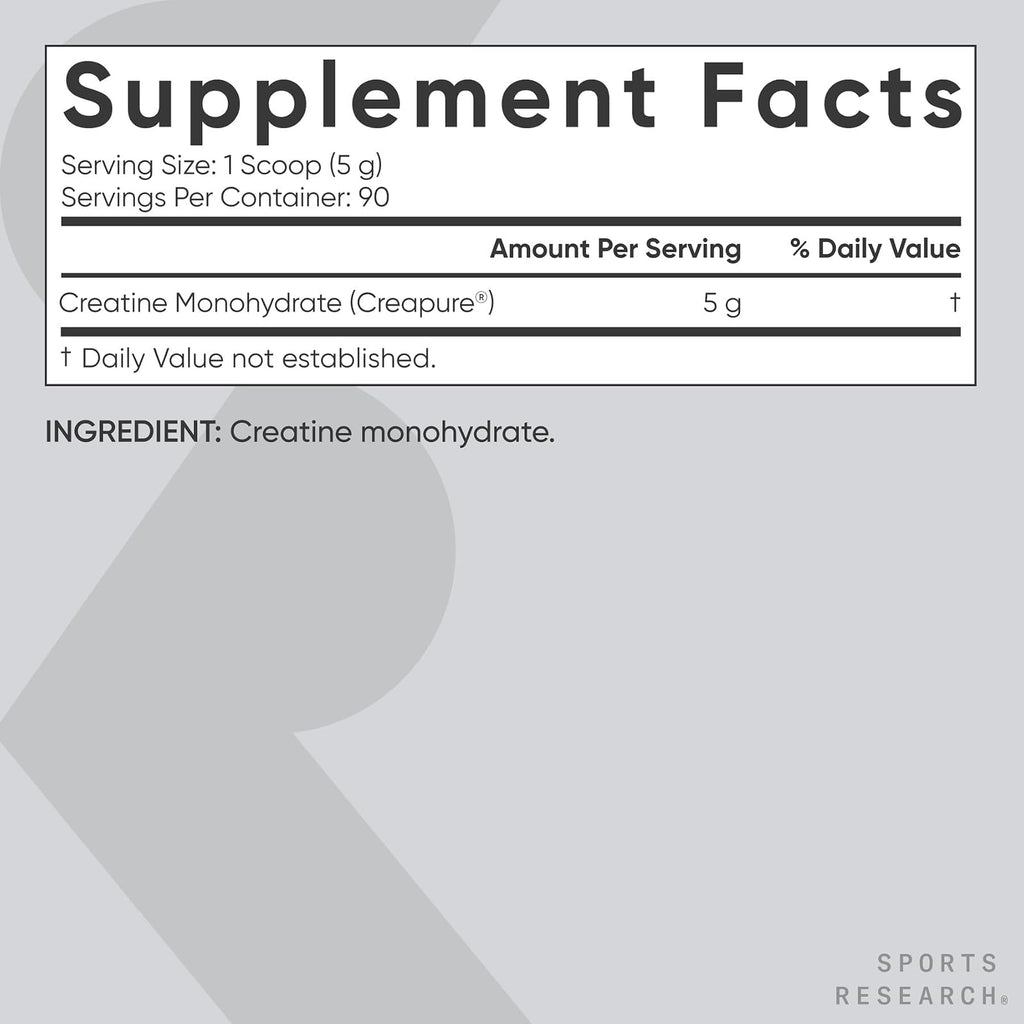 creatine monohydrate for muscle growth