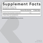 creatine monohydrate for muscle growth