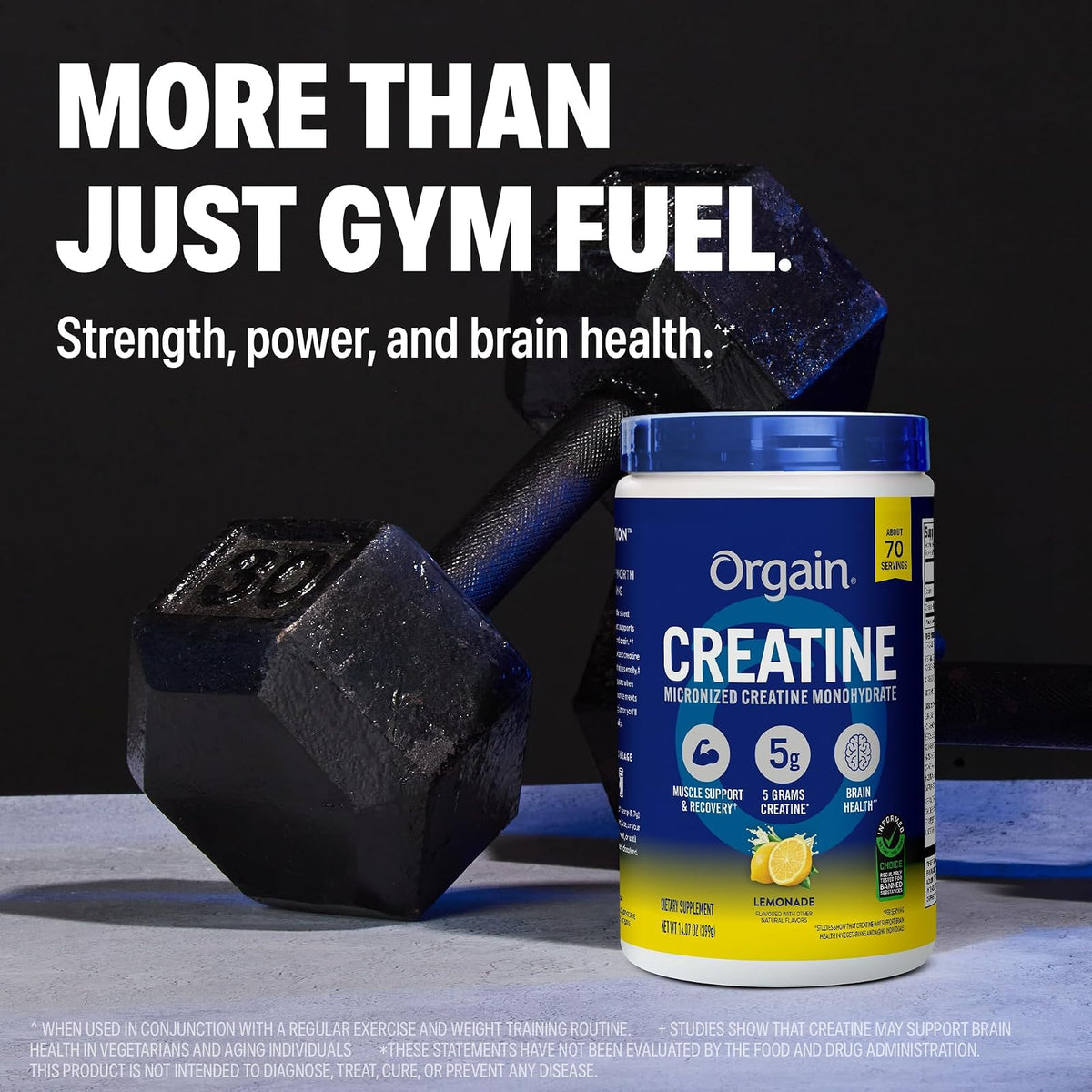 creatine monohydrate for muscle strength