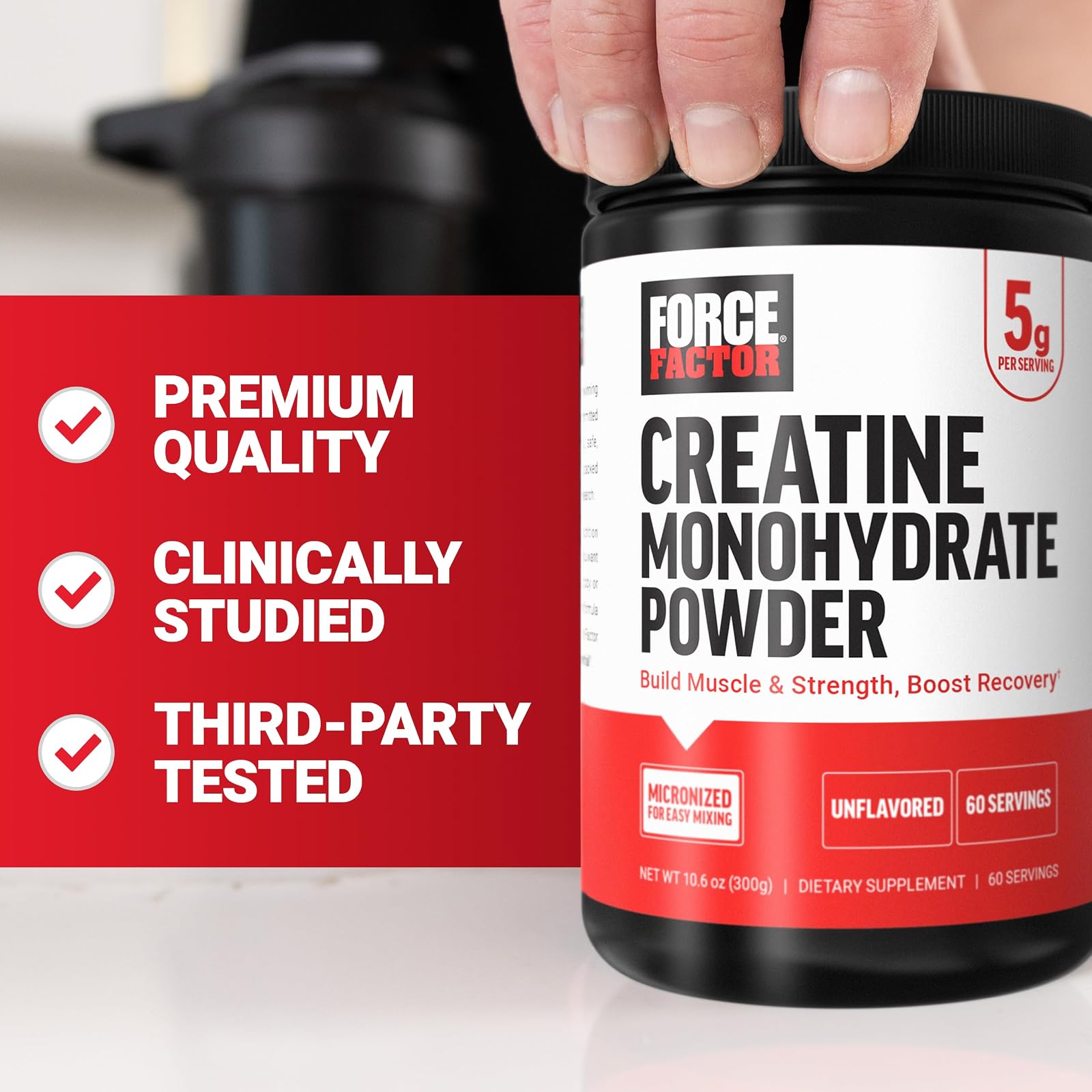 creatine monohydrate for recovery support