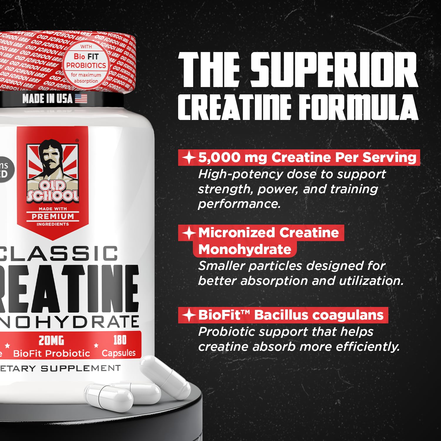 creatine monohydrate for strength training