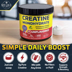 Creatine monohydrate for strength training