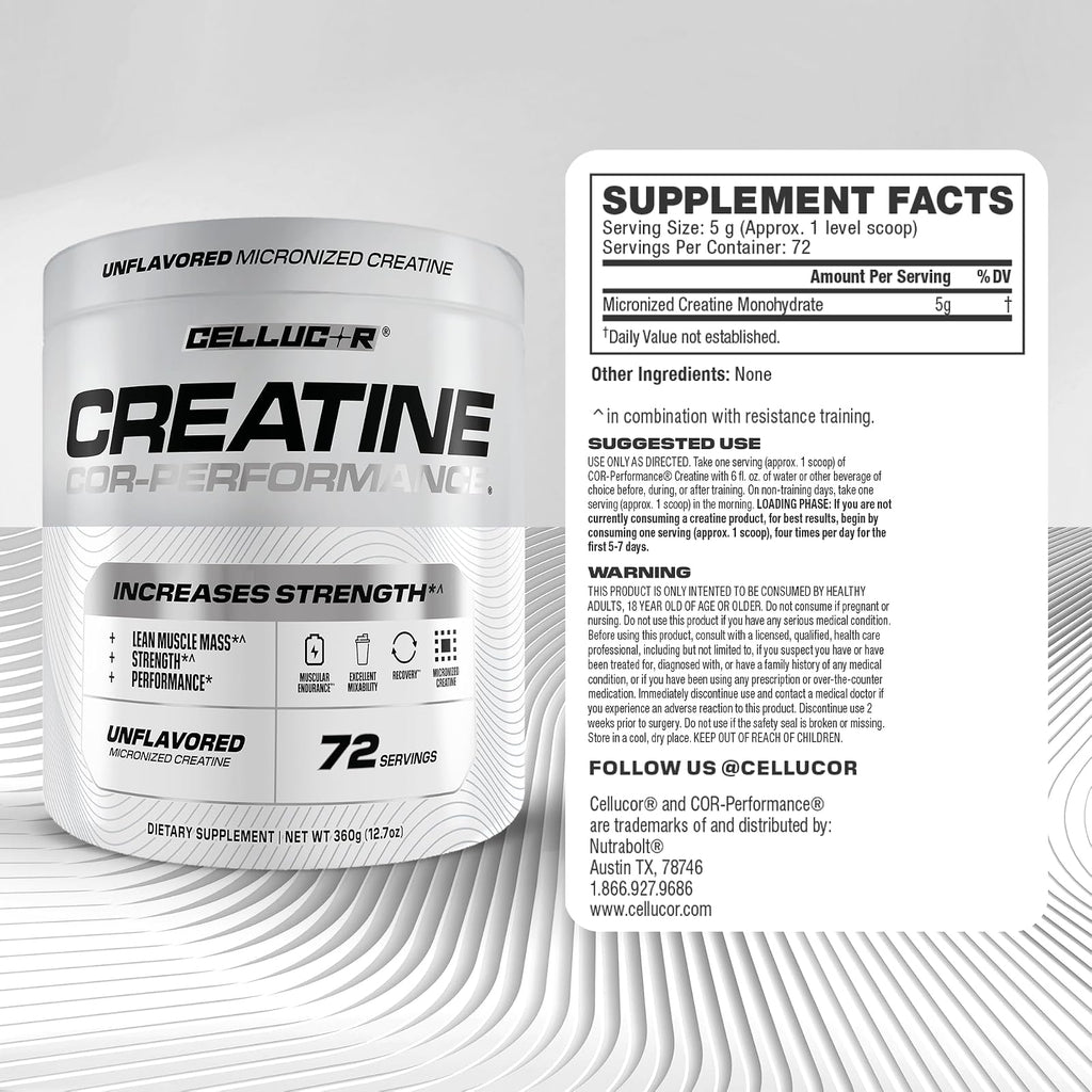 creatine monohydrate for strength training