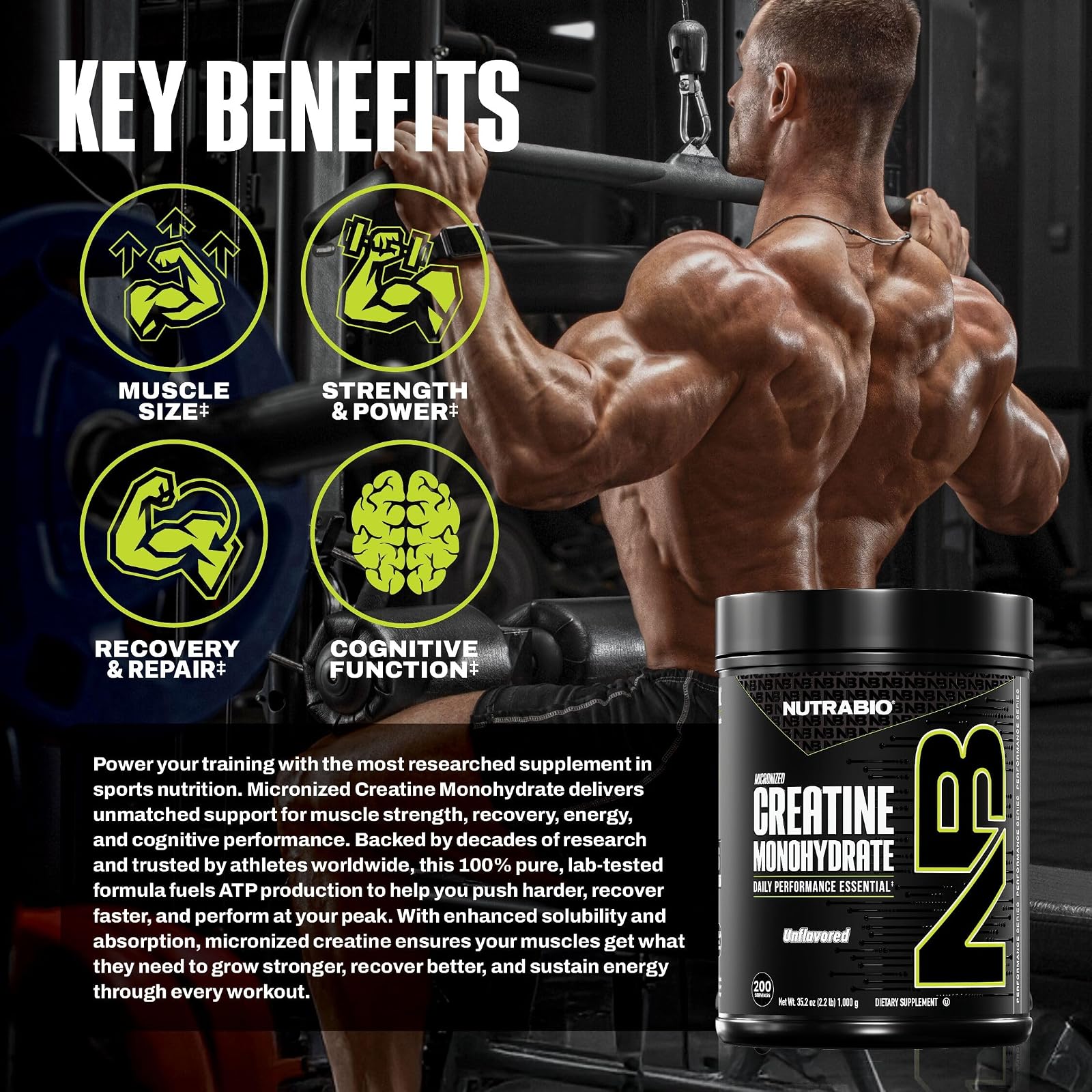 creatine monohydrate for strength training