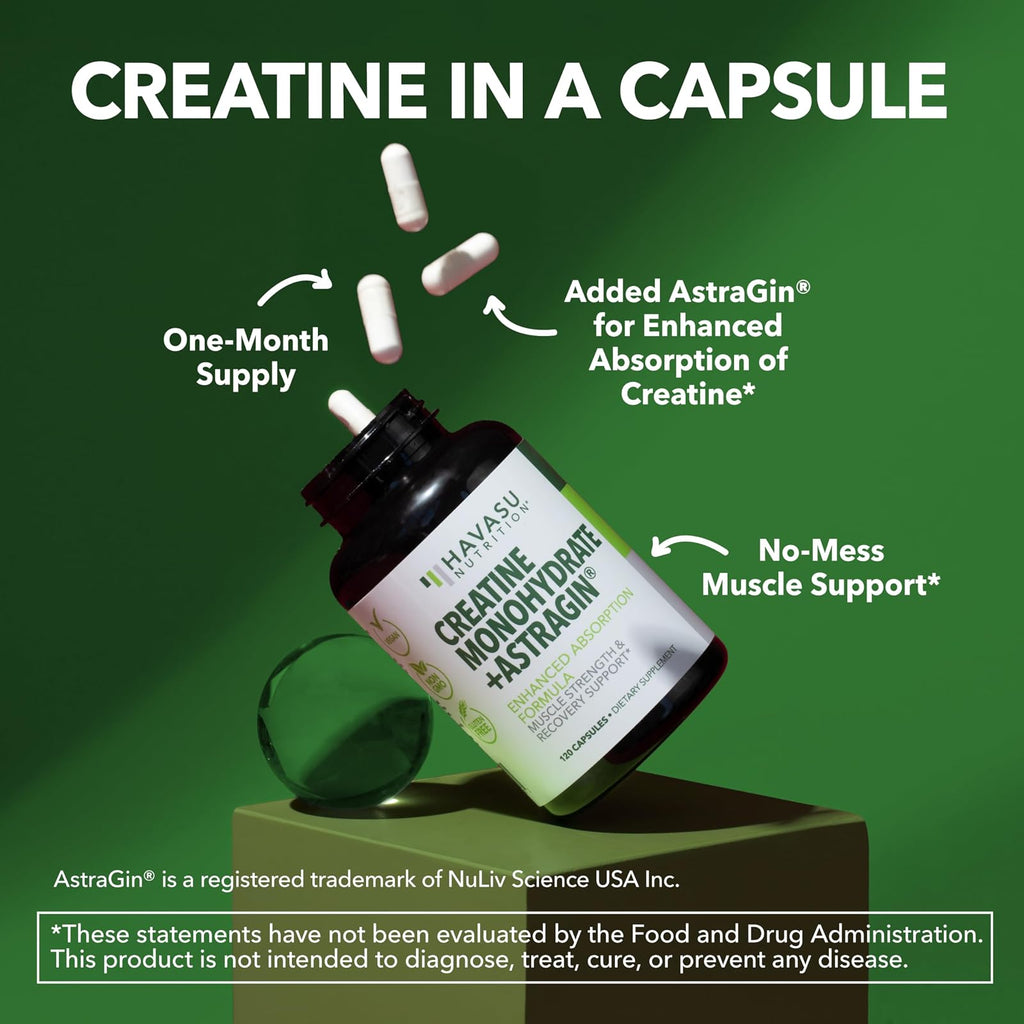 Creatine monohydrate for strength training