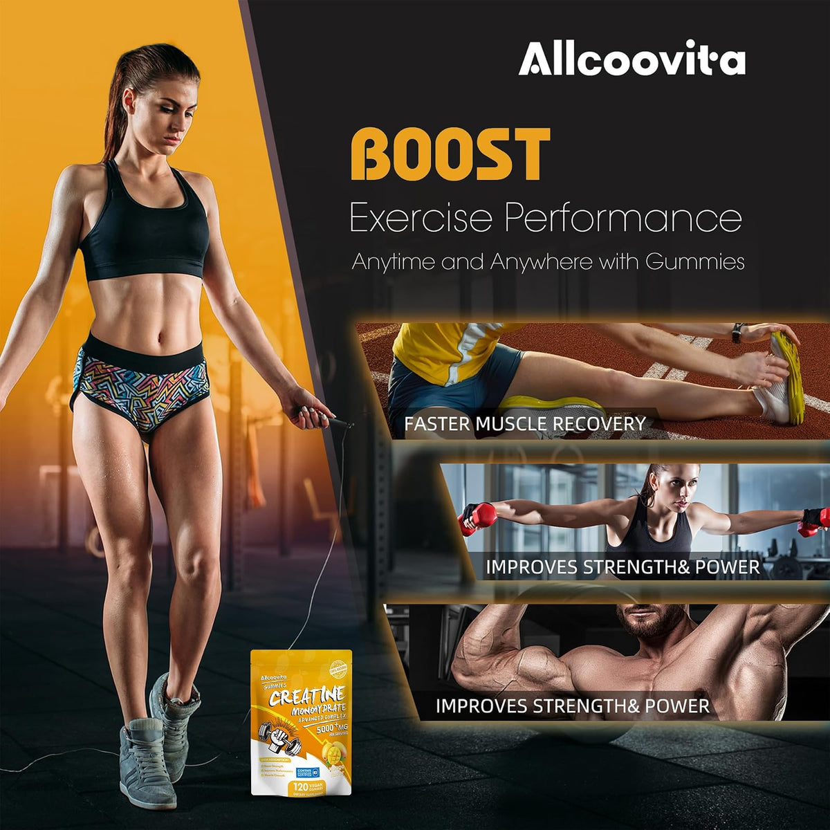 creatine monohydrate for workout performance