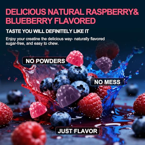 creatine monohydrate gummies 120 count