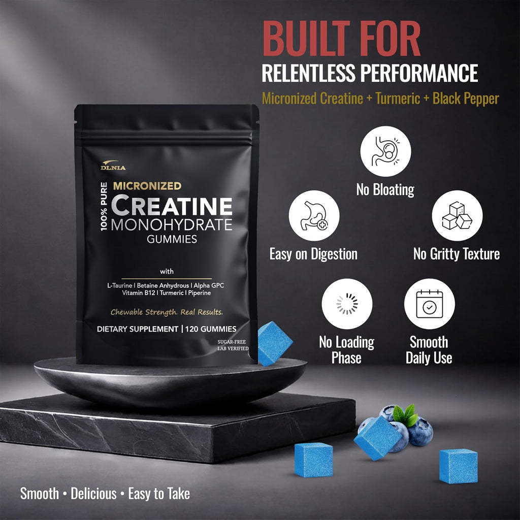 creatine monohydrate gummies for athletes