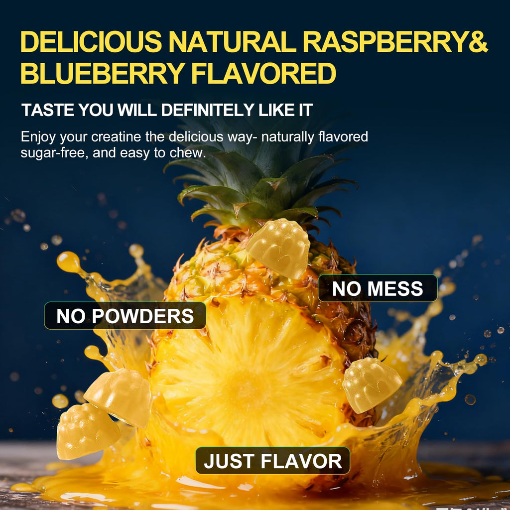 creatine monohydrate gummies for athletes